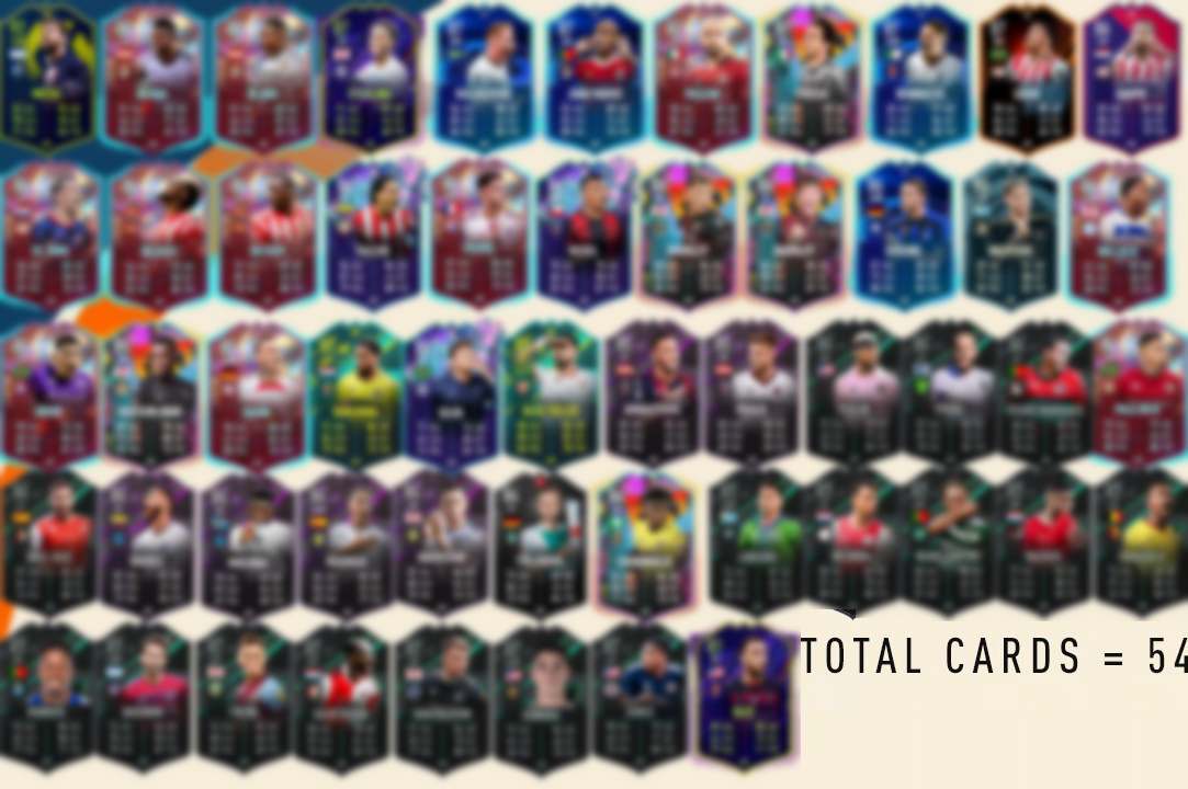 List of all the special cards which can be packed from Year In Review ...
