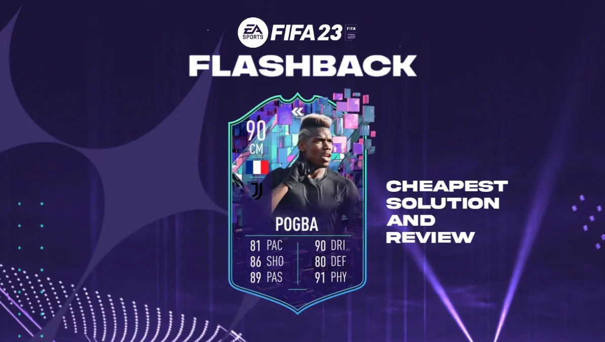 FIFA 23 - 90 rated Paul Pogba TOTY Flashback SBC cheapest possible ...