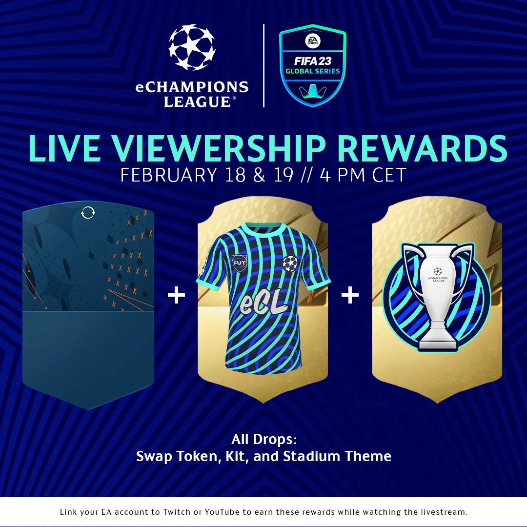 How to get eChampions League Rewards - FGS Swaps Token, Kit and Stadium ...