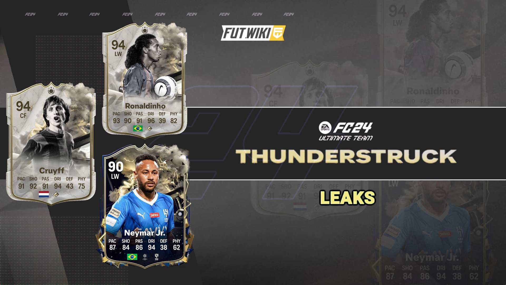 EA Sports FC 24 - Black Friday Thunderstruck & Icons : Leaks (so far 45 ...