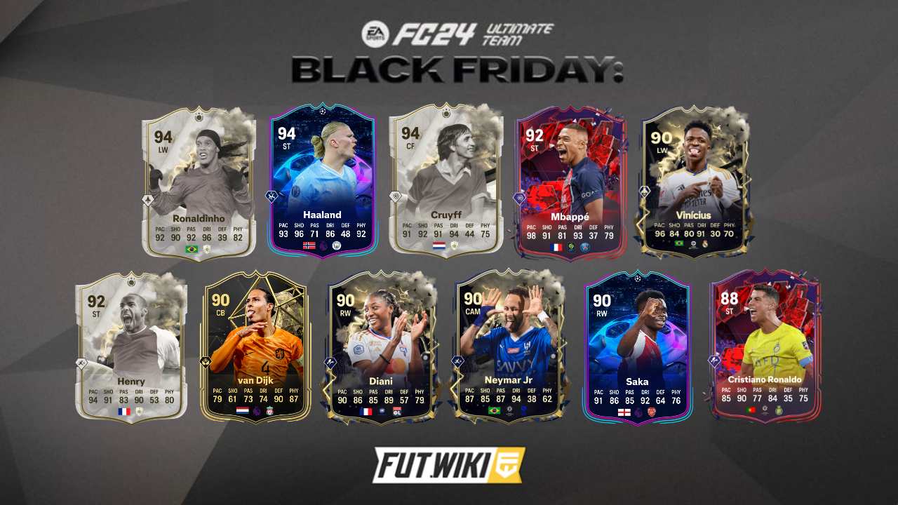 EA Sports FC 24 - Official Black Friday Best of Campaigns : List of all ...