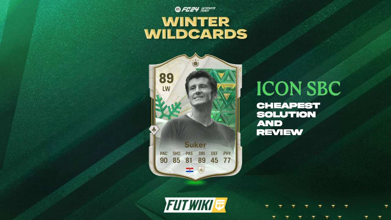 EA Sports FC 24 - 89 rated Davor Suker Winter Wildcards Icon SBC ...