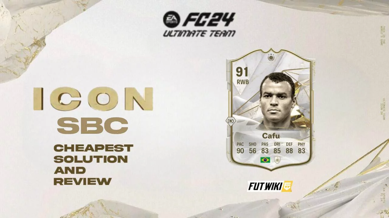 EA Sports FC 24 - 91 rated Cafu Icon SBC cheapest solution and review ...