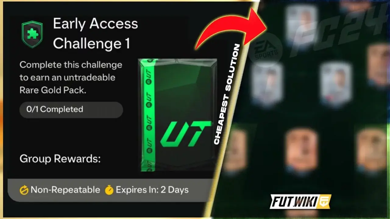 EA Sports FC 25 - Early Access Challenge 1 SBC - Cheapest Solution ...