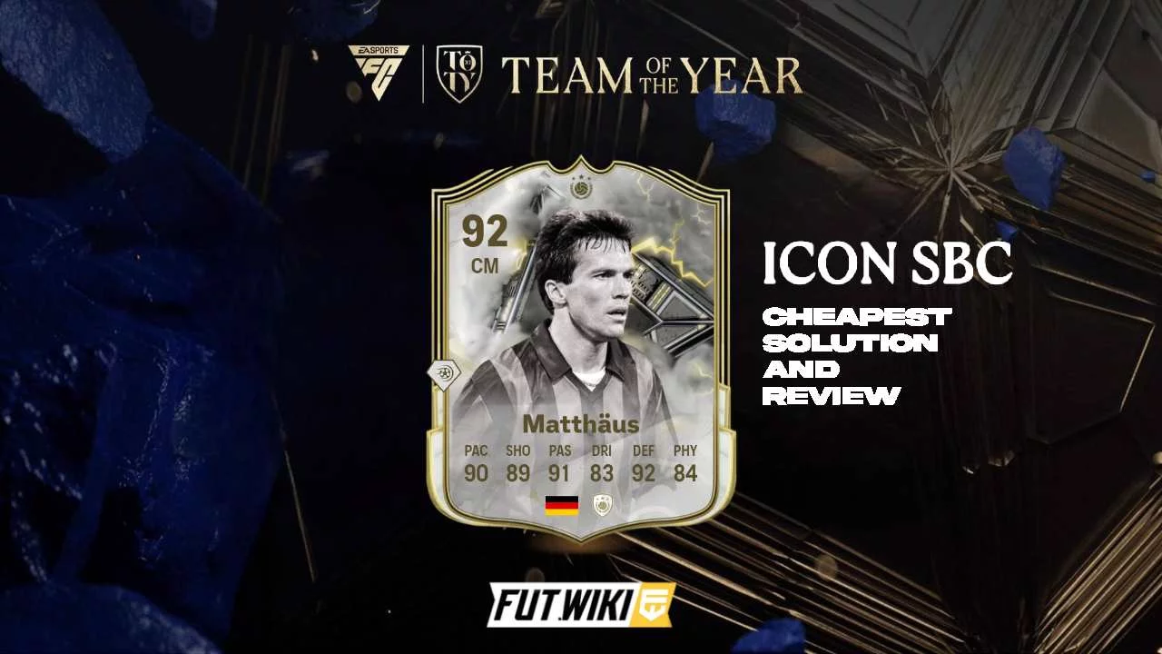 EA Sports FC 25 - 92 rated Lothar Matthaus Thunderstruck Icon SBC ...