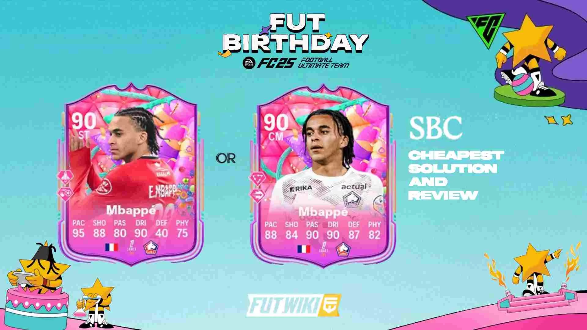 EA Sports FC 25 - 90 rated Ethan Mbappe FUT Birthday Duo SBC cheapest ...