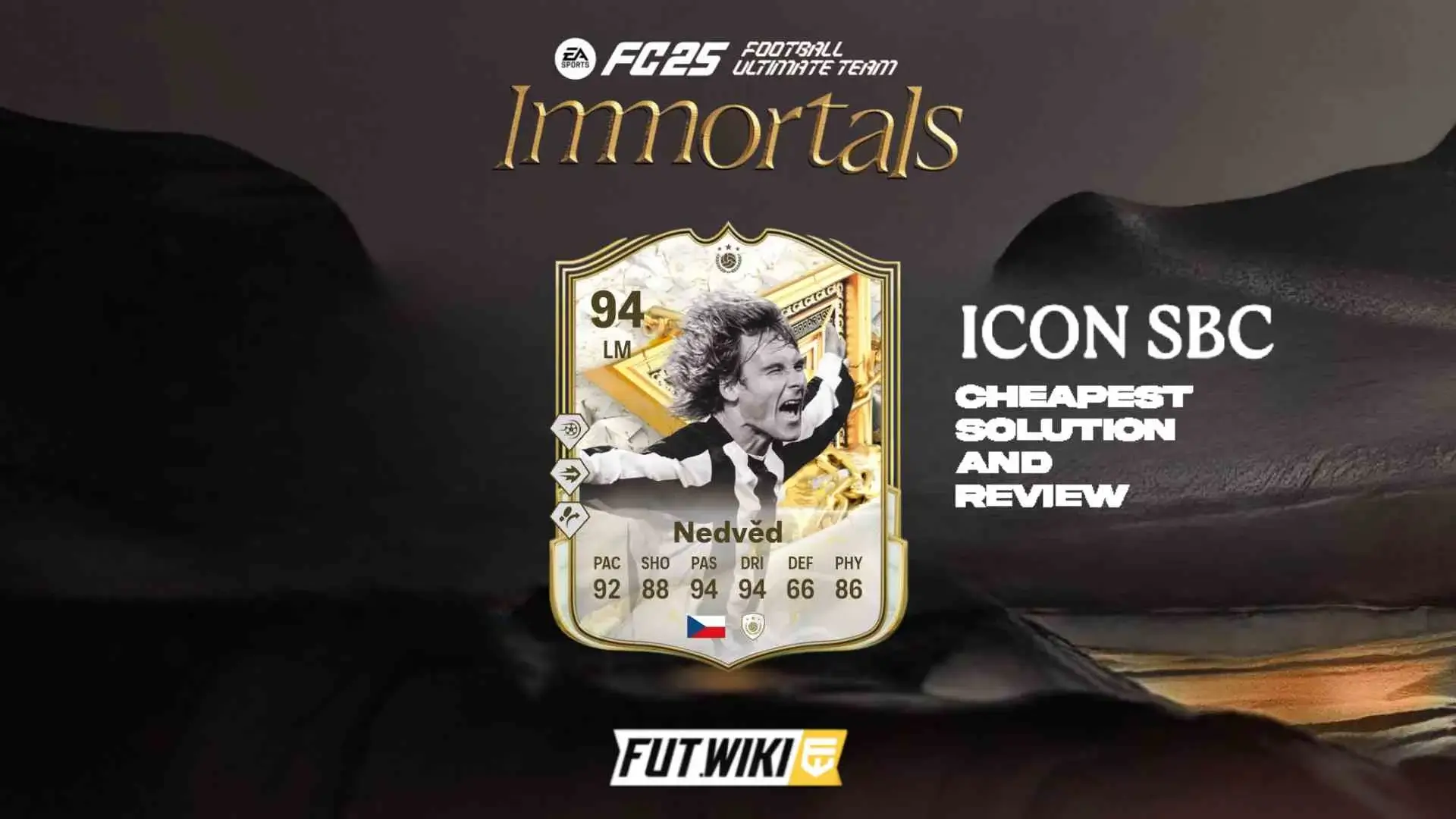 EA Sports FC 25 - 94 rated Pavel Nedved Immortals Icon SBC cheapest ...